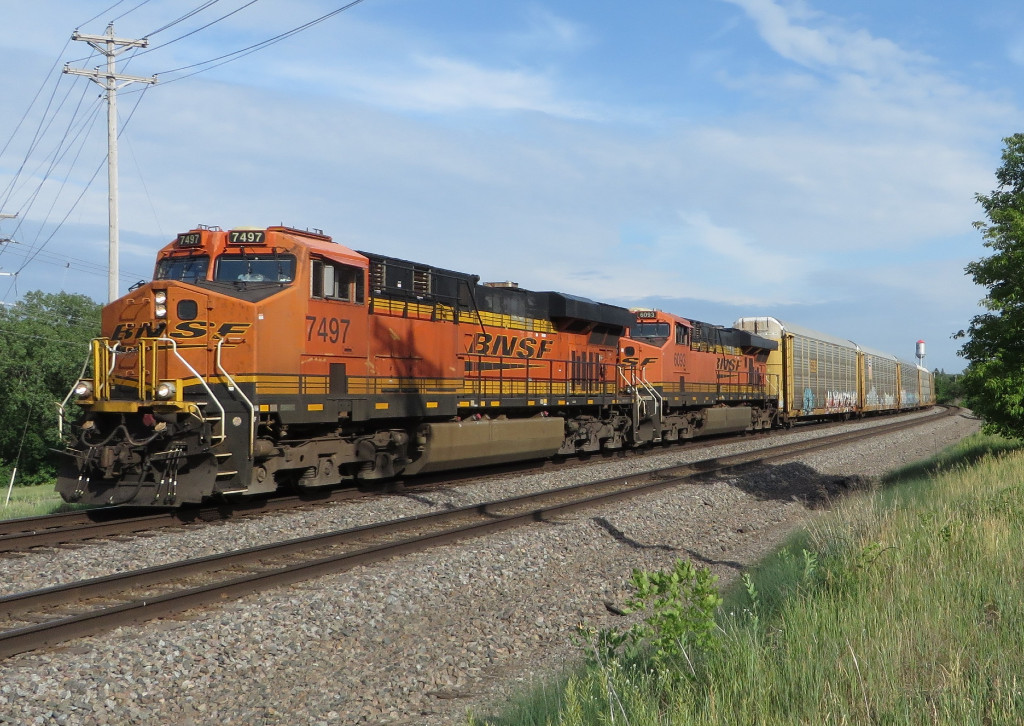 BNSF 7497 East